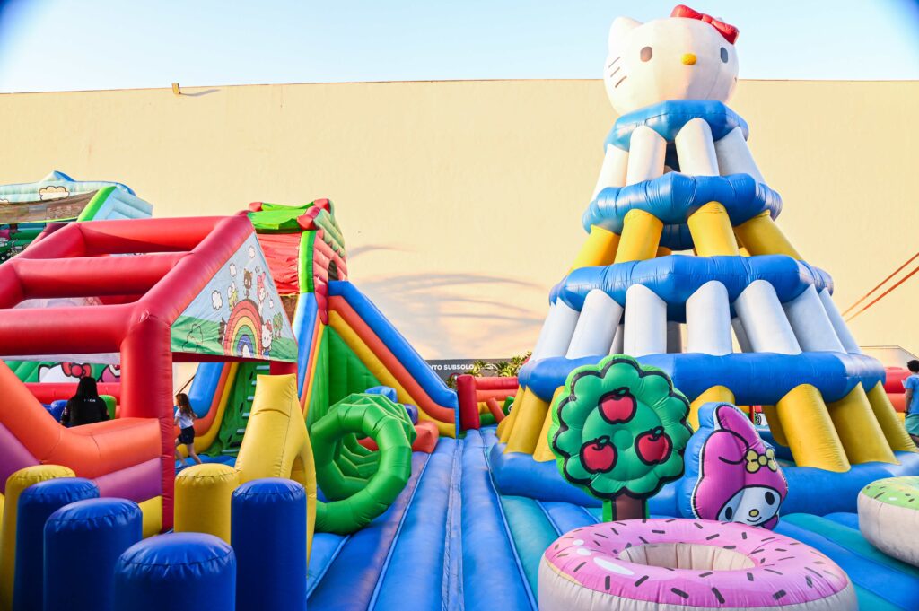 Parque inflável da Hello Kitty fica na Mooca até 10 de novembro